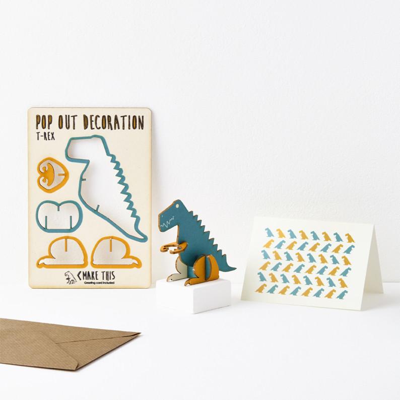 T-Rex Card | Greeting Card | The Pop Out Card Company | The Pop Out ...