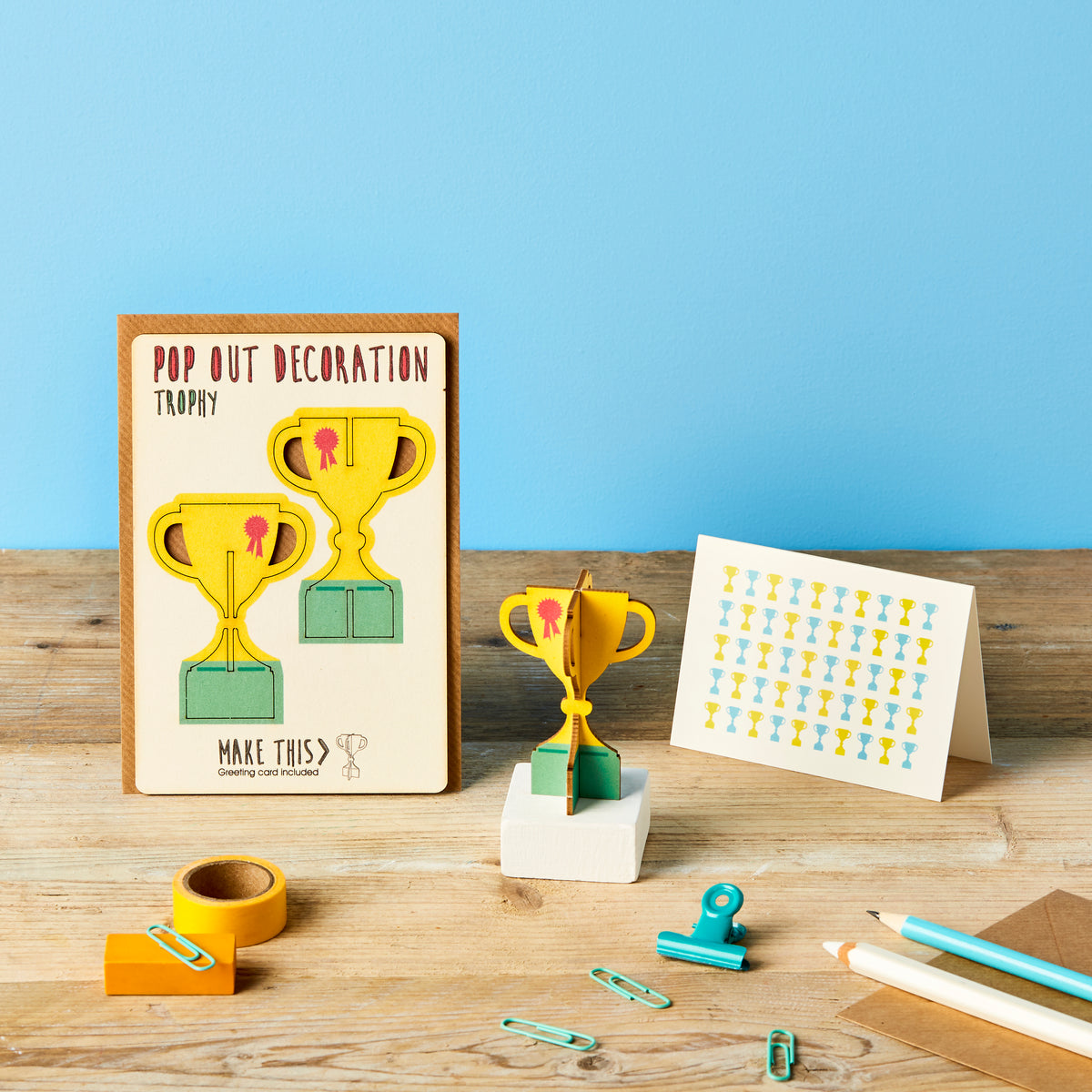 Trophy Card | Greeting Card | The Pop Out Card Company | The Pop Out ...